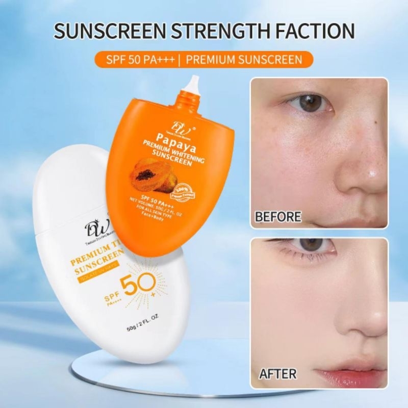 ( BUY1 TAKE1 )DW PREMIUM WHITENING SUNSCREEN & PREMIUM TINTED SUNSCREEN ...