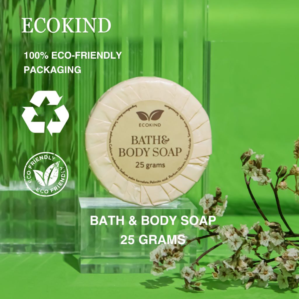 Hotel Bath & Body Soap 25 GRAMS Round Soap [50PCS. - 100PCS.] Ecokind ...