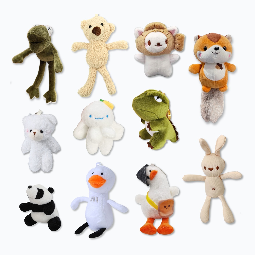 TOP HOME PH Cute Stuffed Toy Plush Bag Accessories Keychain Pendant ...