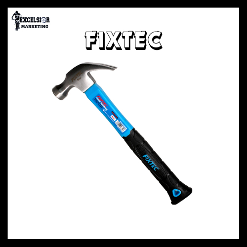 Excelsior FIXTEC Carbon Steel 8Oz Claw Hammer FHCH20008 | Shopee Philippines