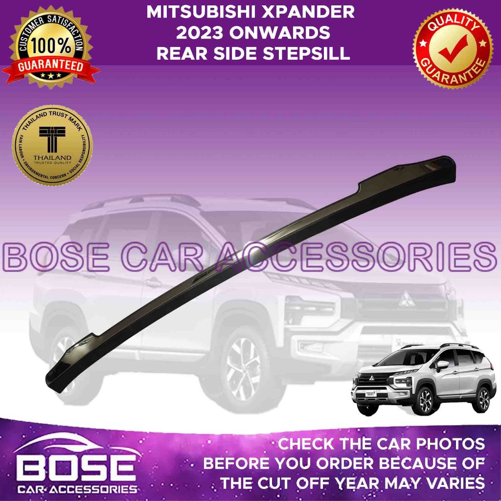 High Quality Rear Stepsill Mitsubishi Xpander Cross 2023 Onwards Model Rear Bumper Cover