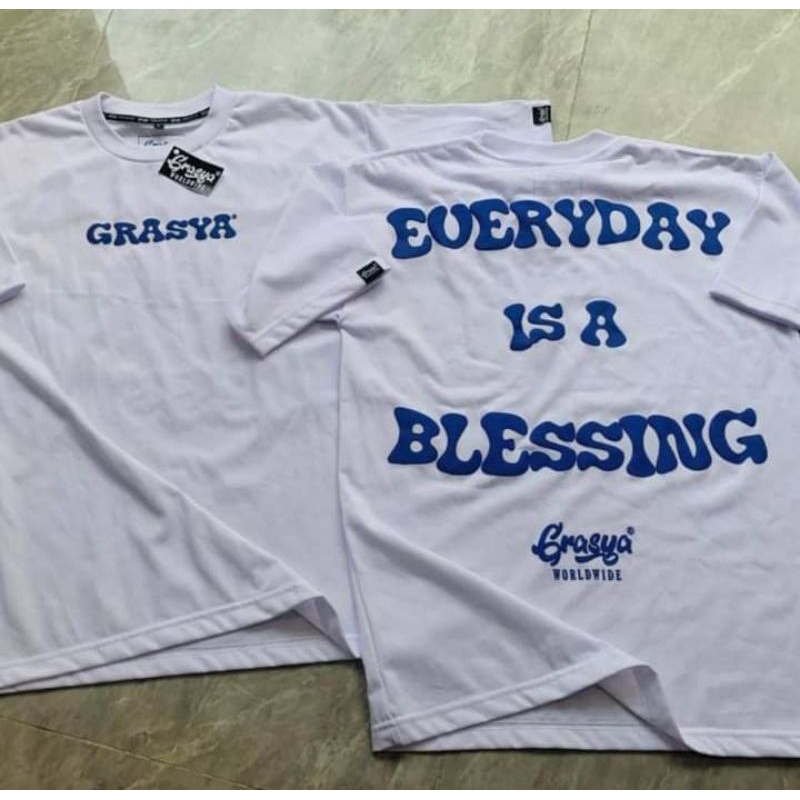 NEWLOOK EVERYDAY IS A BLESSING GRASYA High Quality Cotton T-shirt ...
