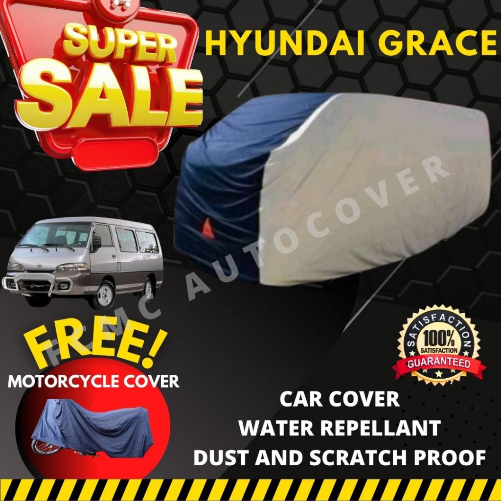 HYUNDAI GRACE HIGH QUALITY CAR COVER - WATER REPELLANT, AND DUST PROOF ...