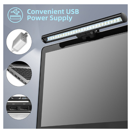 Screenbar Light Desk Lamp Laptop Screen Bar Hanging Light Table Lamp ...