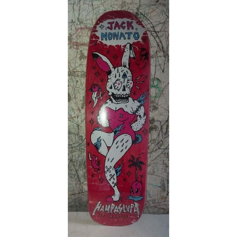 Hampaslupa Skateboards Oldskool Shapeboard Free Griptape SALE | Shopee ...