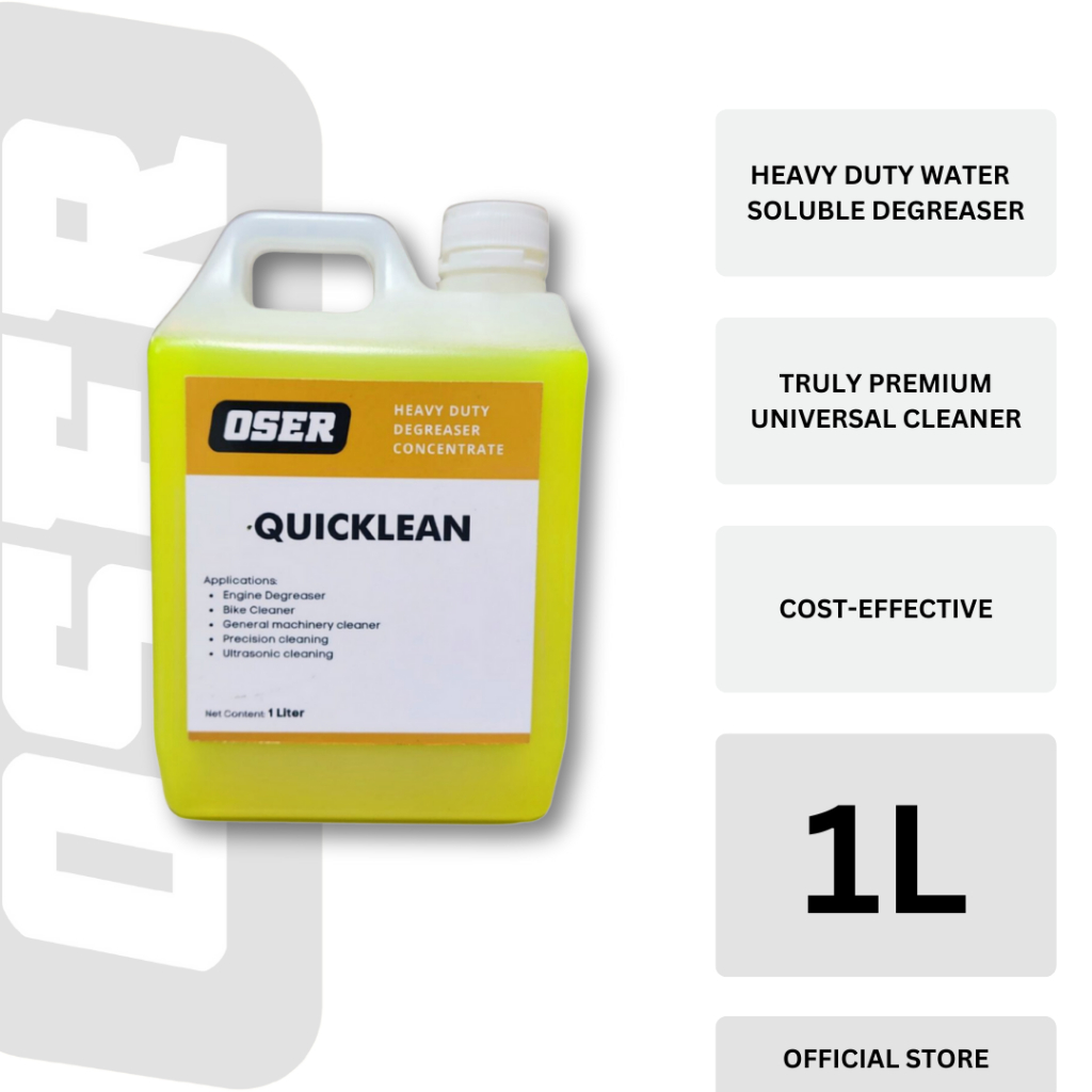 1 Liter Quicklean Heavy-Duty Water-Soluble Degreaser | Shopee Philippines