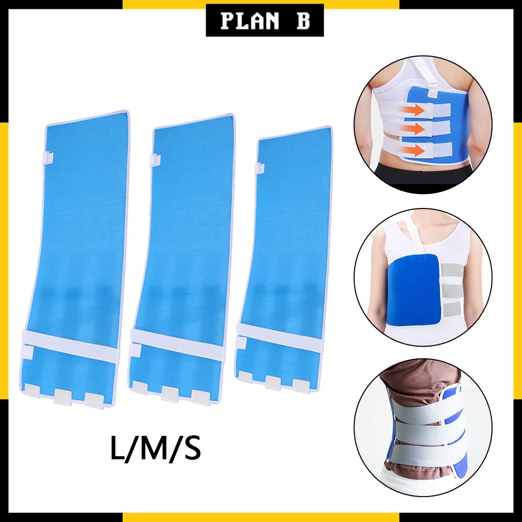 S/M/L Rib Chest Support Brace Chest Lumbar Protector Strap Rib Fracture ...