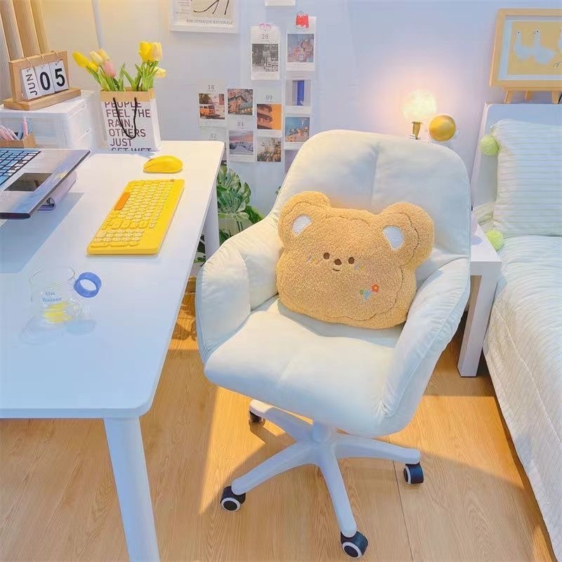 Cute chair Girl chair Makeup Chair Computer chair home office Lifting ...
