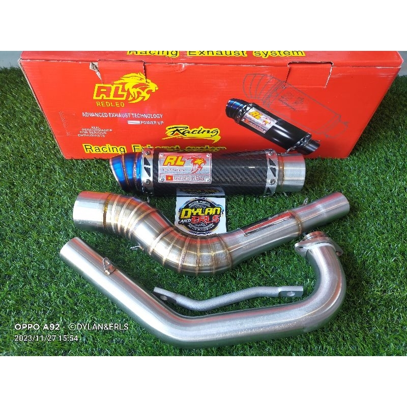 RL REDLEO OPEN PIPE FOR SNIPER 150 V1 V2 | Shopee Philippines