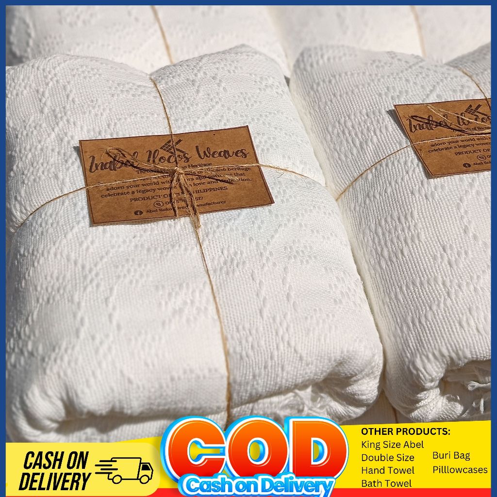 ABEL ILOCOS INABEL BLANKET WHITE Inabel Blanket Queen Size Ilocos Sur ...