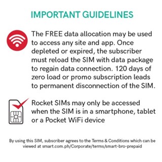 Rocket Sim 1099 With Unli Data For 30 Days | Shopee Philippines