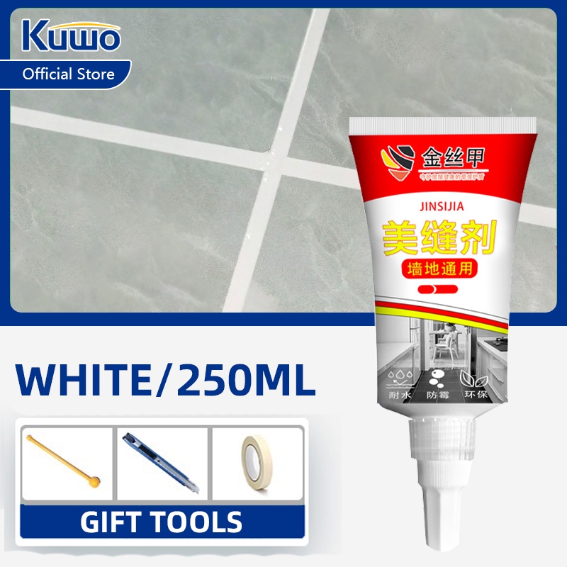 Kuwo Tile Reform 250ml Waterproof Gap Sealant Refill Grout Filler Anti ...