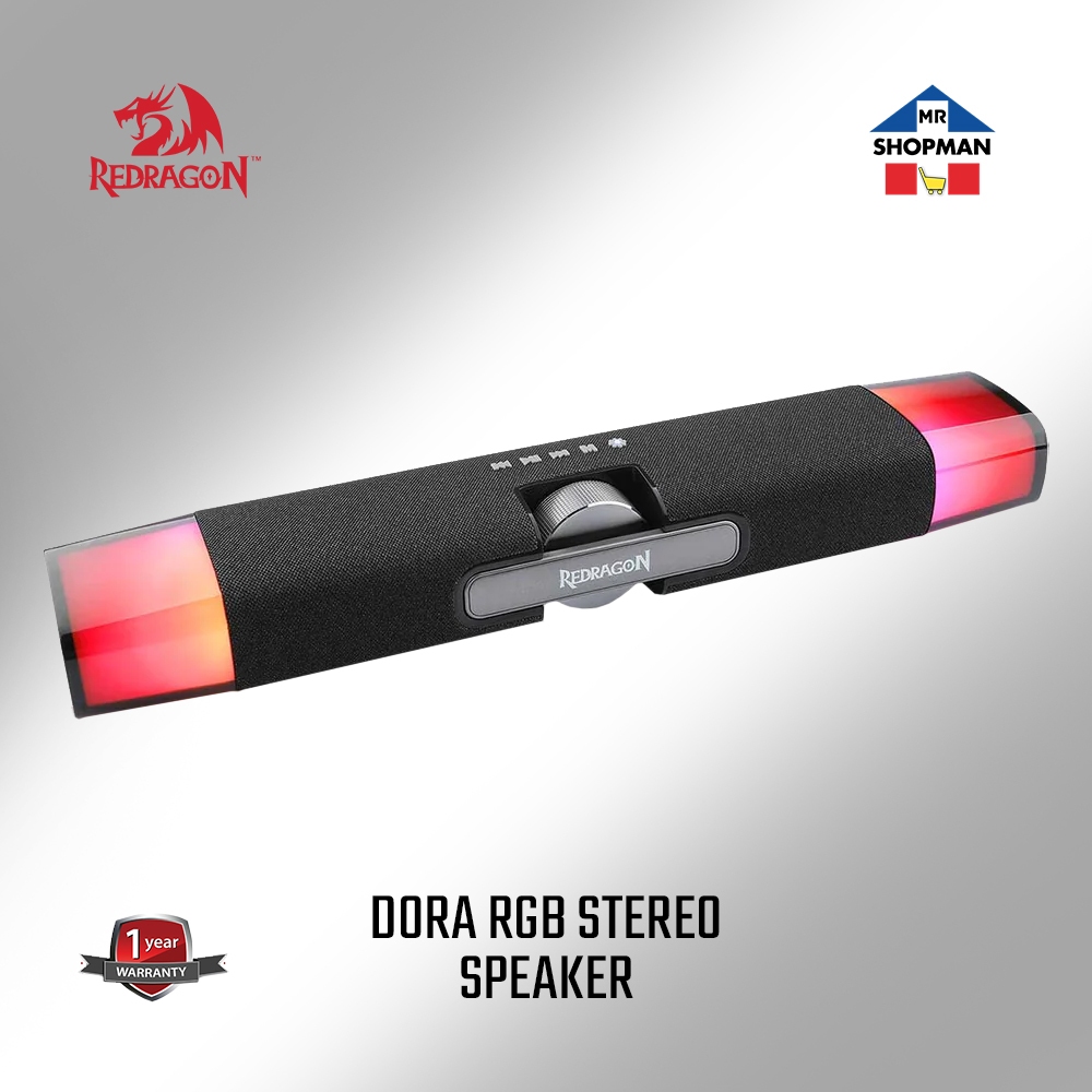 Redragon Dora RGB Stereo Speaker | Shopee Philippines