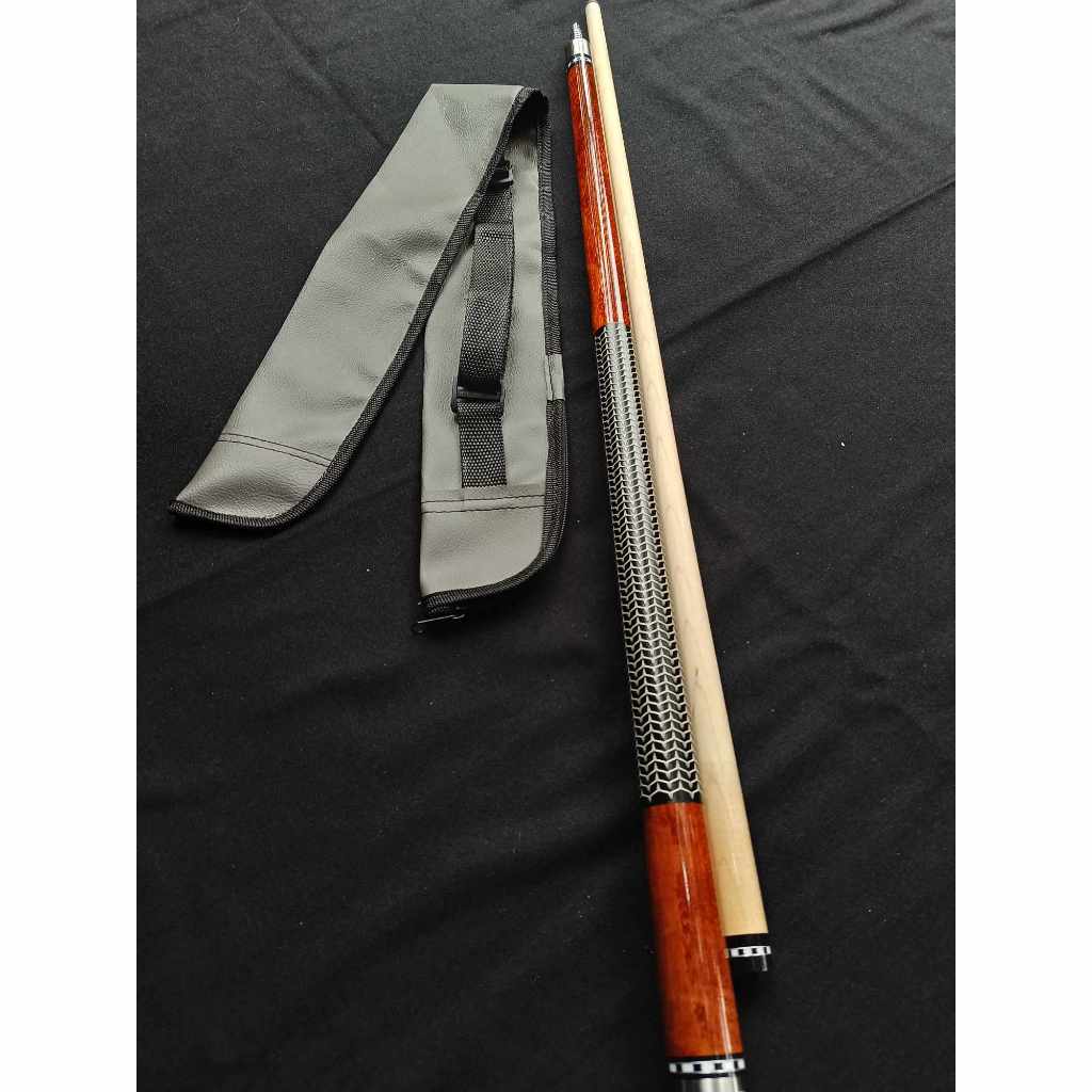 RADIAL CUE STICK BROWN w/ JOINT PROTECTOR AND FREE SOFTCASE / TAKO NG ...