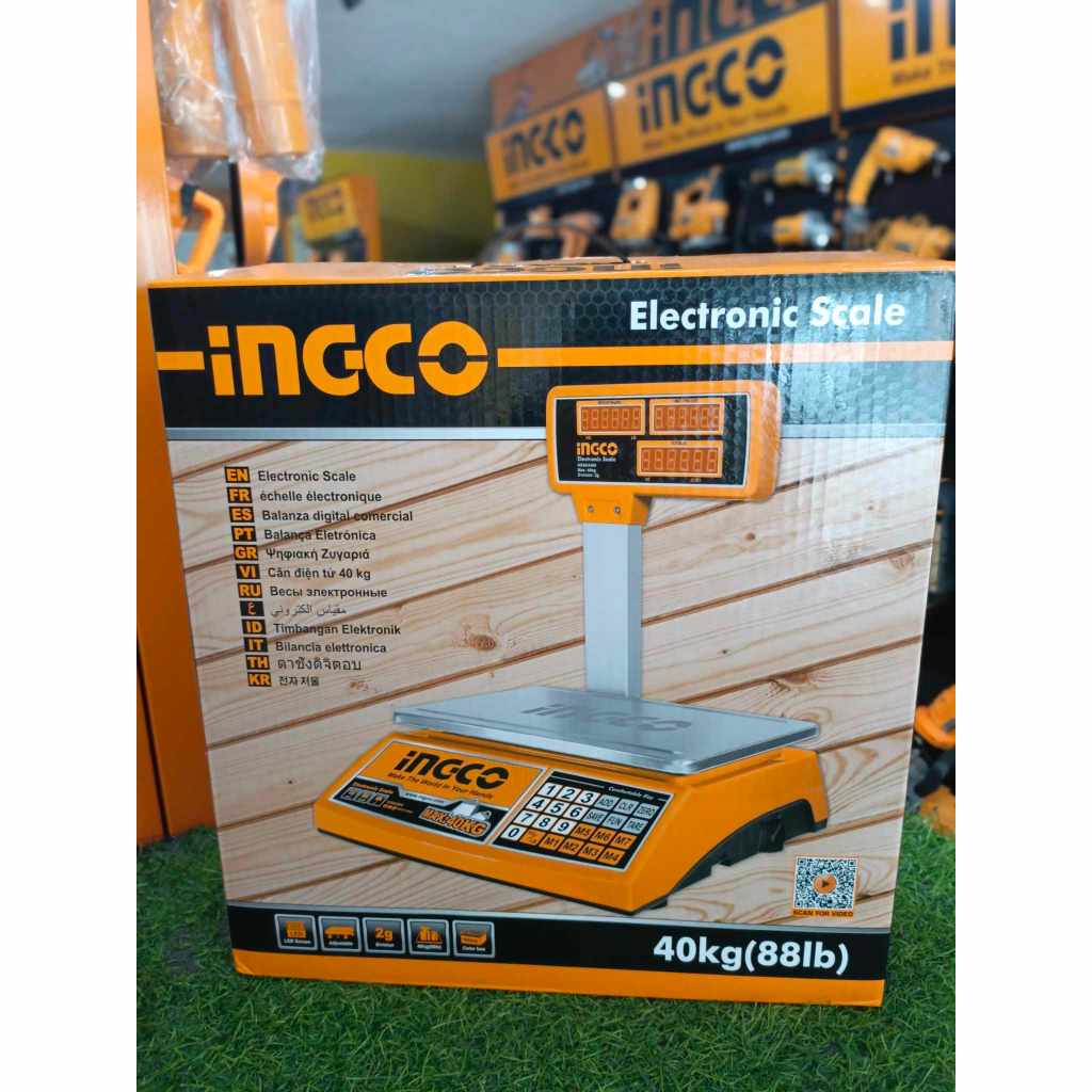 INGCO Electronic Scale 40kg (HESA3404) - PT-Merville-TRUH | Shopee ...