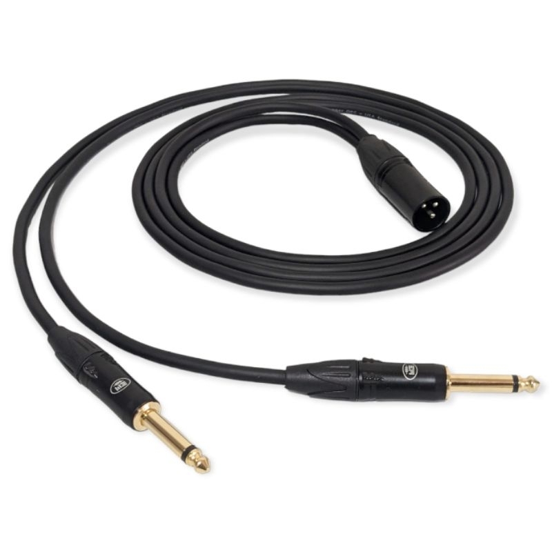 EM XLR Male to Dual PL Mono Audio Cable | Shopee Philippines