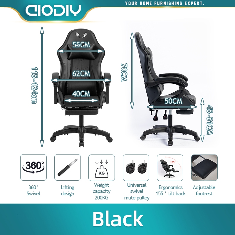 AIODIY Gaming Chair Lifting Professional Esports Chair | Shopee Philippines