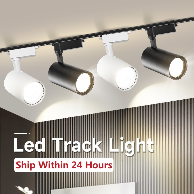 Whole Set Led Track Lights For Living Room Spotlight Ceiling Spot ...