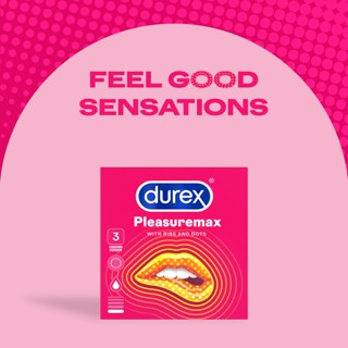 Durex Pleasuremax Dotted Lubricated Condoms 3s | Shopee Philippines