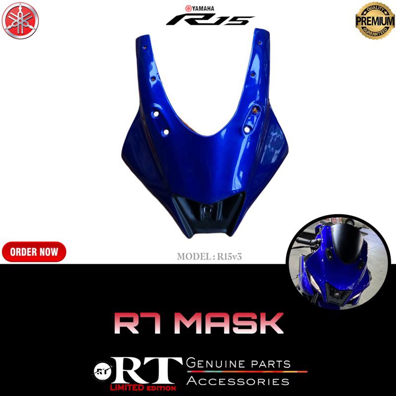 YAMAHA R15 V3 | R7 MASK COVER | Shopee Philippines