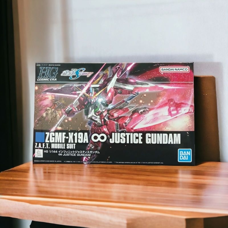 231 ZGMF-X19A JUSTICE GUNDAM BANDAI SPIRITS 2020 MADE IN JAPAN | Shopee ...