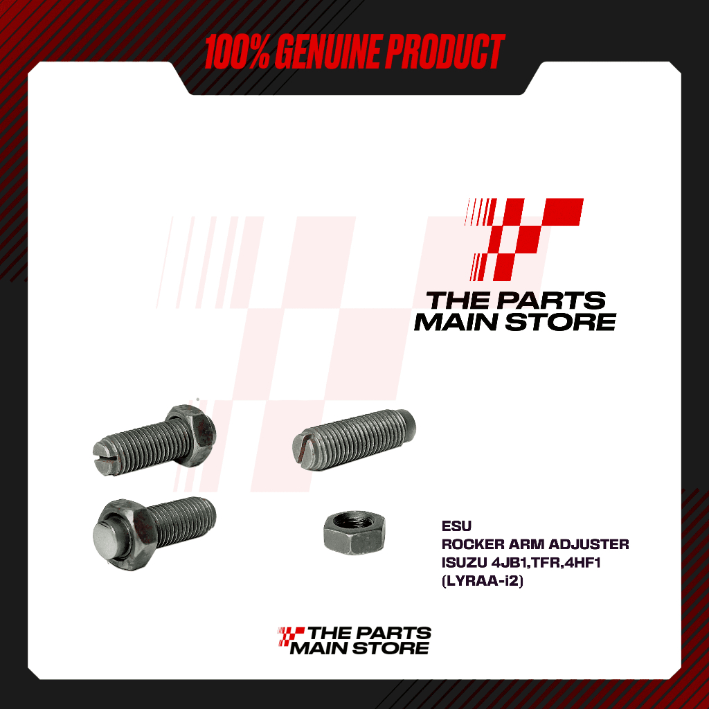 ESU ROCKER ARM ADJUSTER ISUZU 4JB1,TFR,4HF1 (LYRAA-i2) (1pc/pack ...
