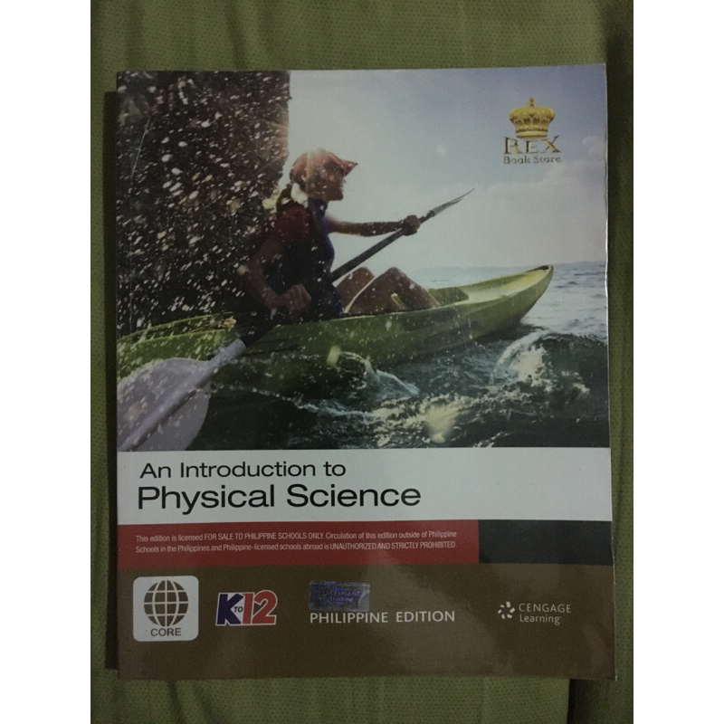 An Introduction To Physical Science (Philippine Edition Rex Bookstore ...