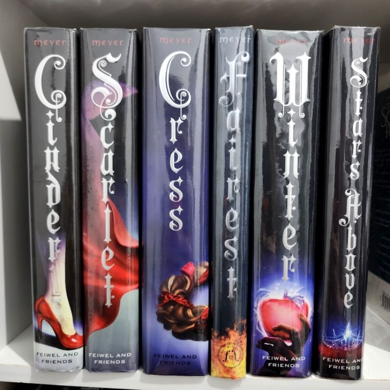 Cinder Book Set by Marissa Meyer (Hardbound) The Lunar Chronicles ...