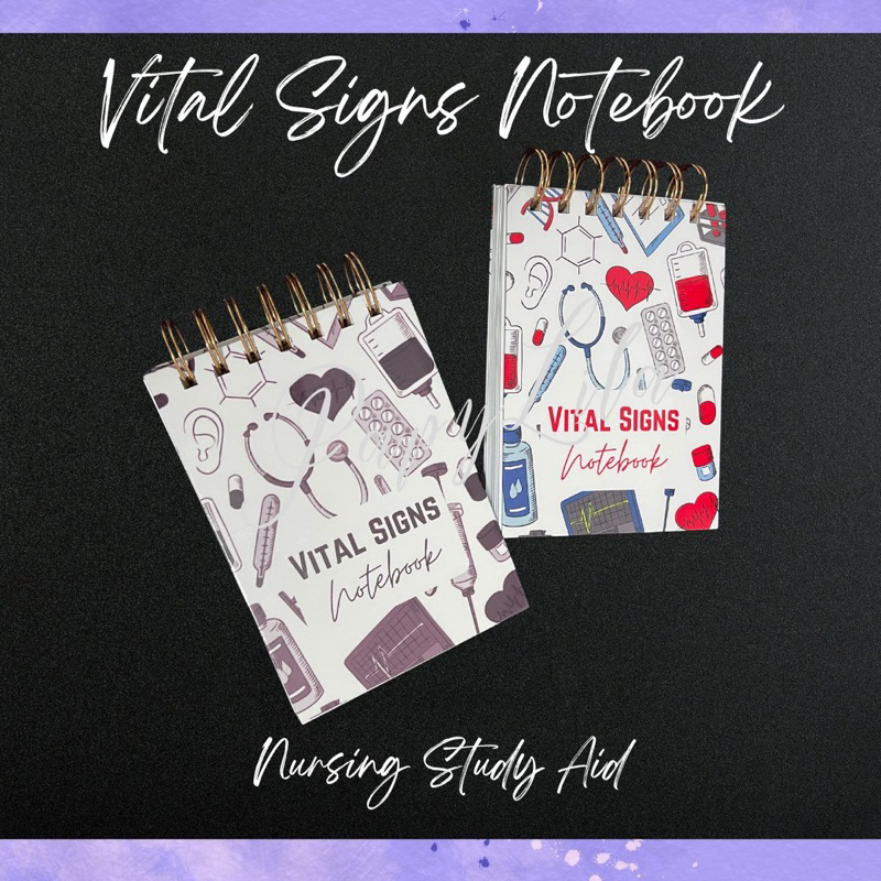 Vital Signs Notebook Nursing Students Study Aid | Shopee Philippines