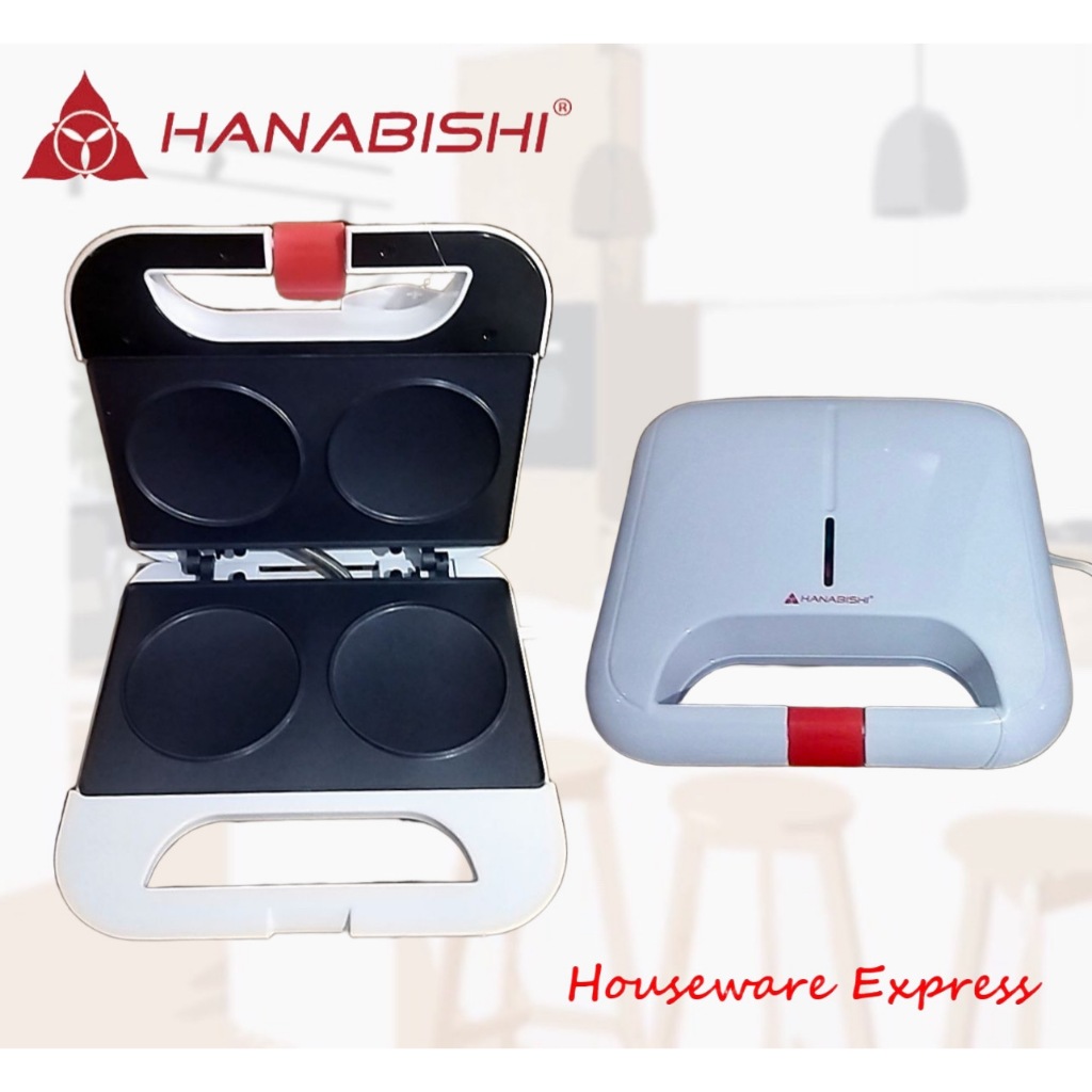 Hanabishi HSM-40P Pancake Maker / Burger Maker / Sandwich Maker HSM40P ...