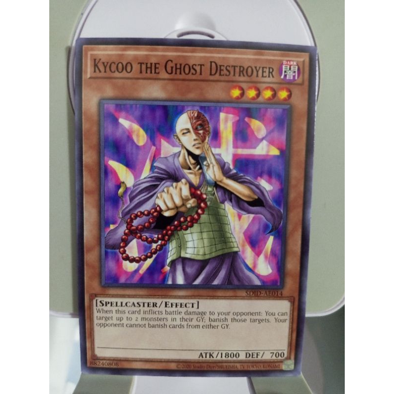 [AE] Kycoo the Ghost Destroyer SDID AE014 Original Yu-Gi-Oh Card Asian ...