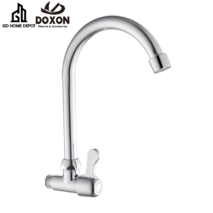 DOXON Zinc Alloy High Quality 360° Cold Tap Kitchen Faucet Wall Type ...