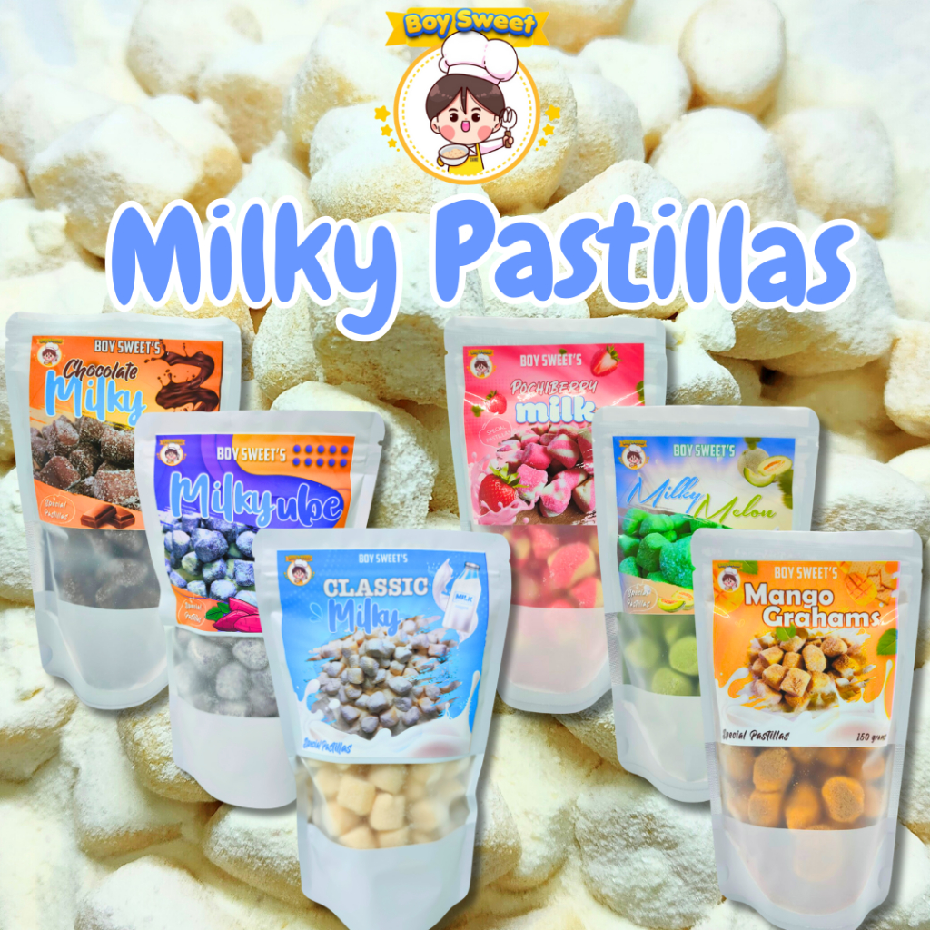 BOYSWEET Pastillas – Classic Filipino Milk Candy (150g) Pasalubong Gift ...