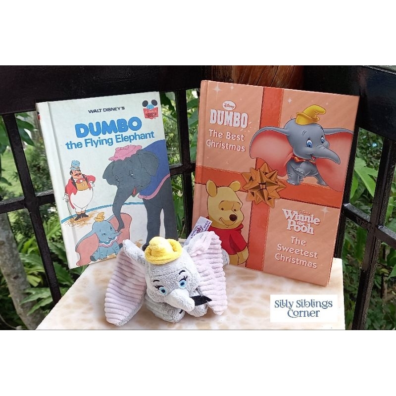Disney's 2 Dumbo Books with Dumbo Plushie | Shopee Philippines