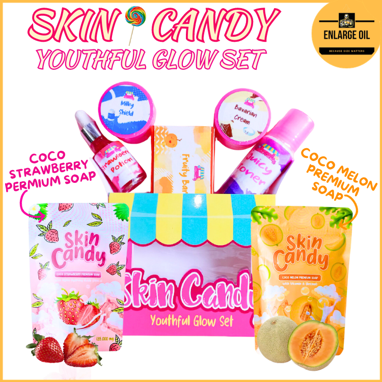 Skin Candy Premium Soap Whitening Skin Coco Melon Soap & Coco ...