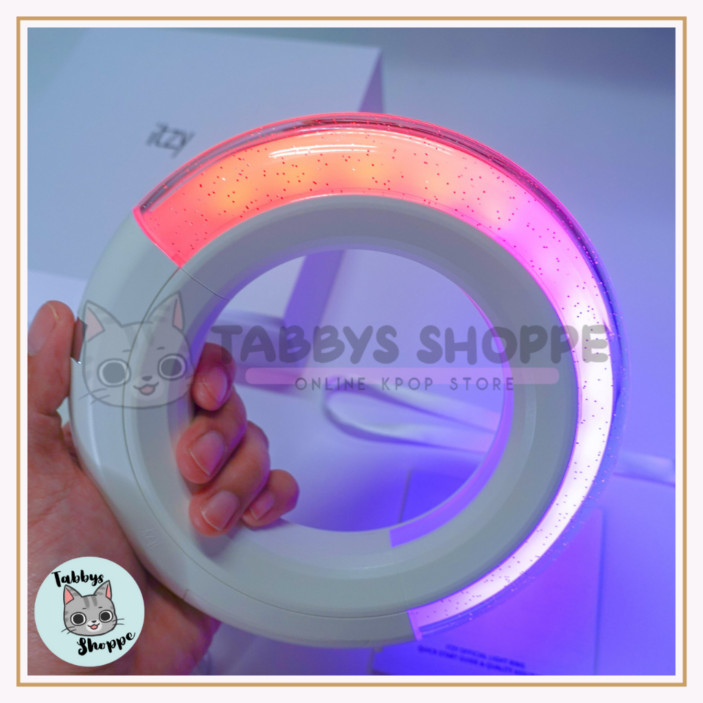 [ONHAND] ITZY Light Ring Light Stick w/ POB Photocard | Shopee Philippines