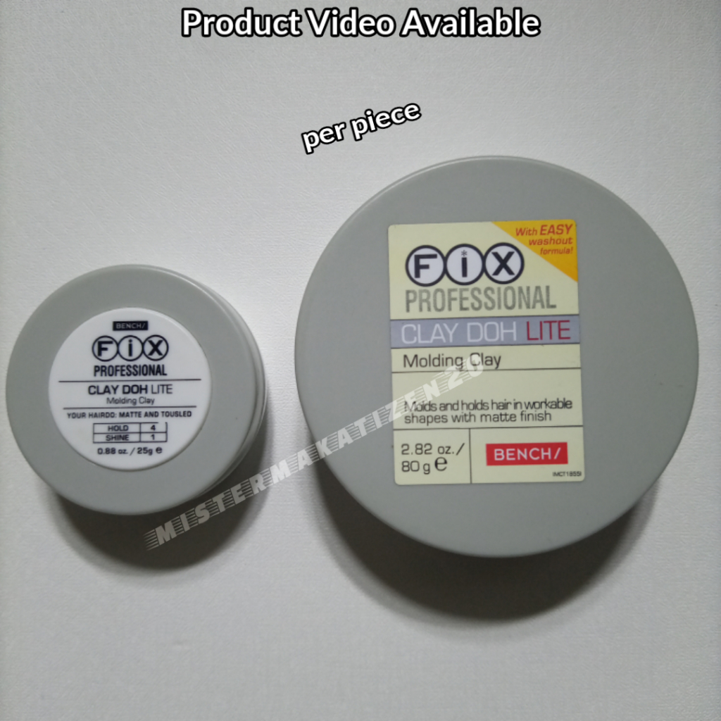 Bench Fix Clay Doh Lite 80g/25g | Shopee Philippines