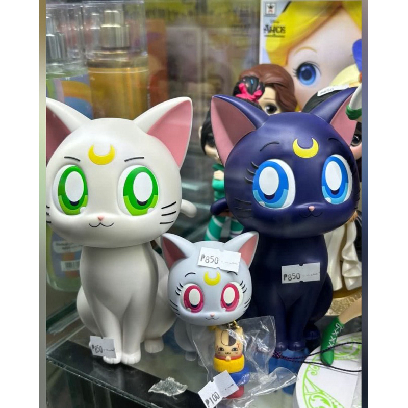 Authentic Sailormoon Cats Figure Set | Shopee Philippines
