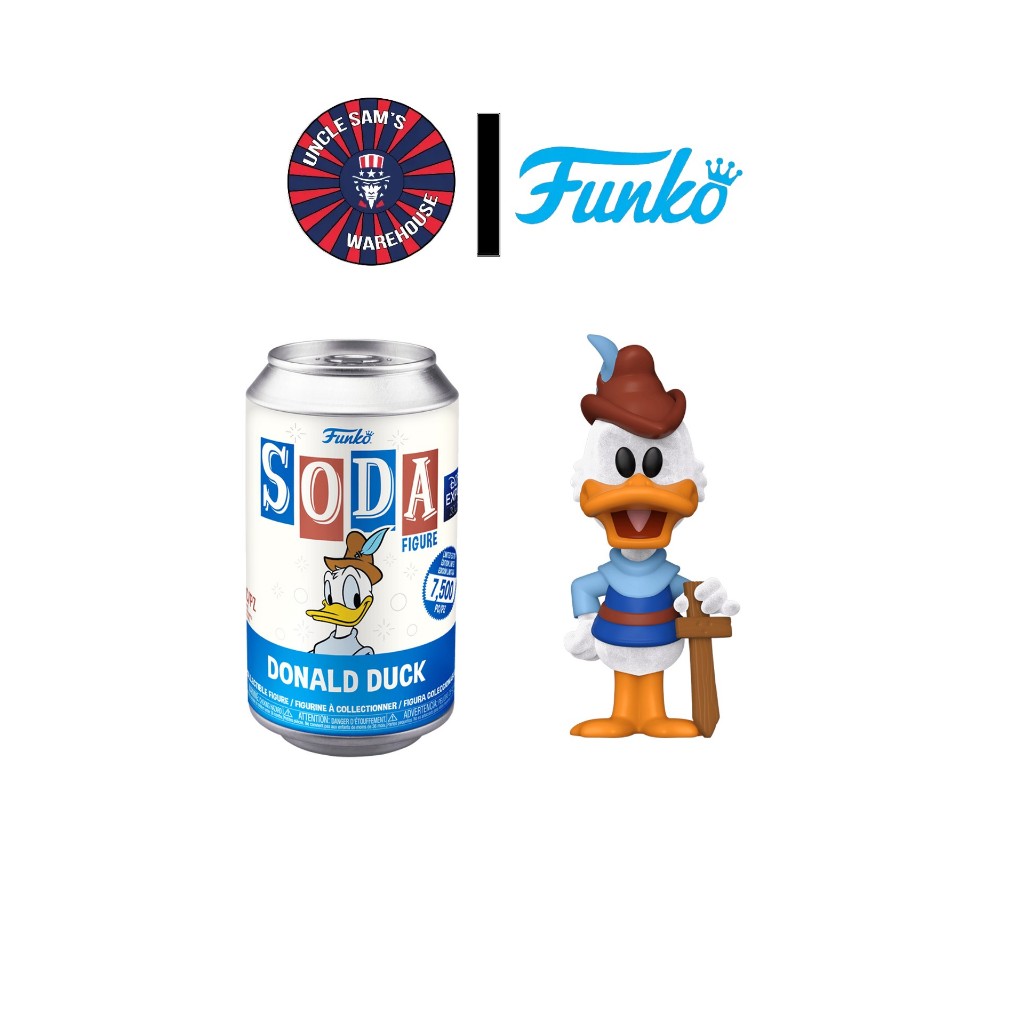 Funko Pop! Soda Donald Duck Disney Expo 2022 Flocked Chase Unsealed ...