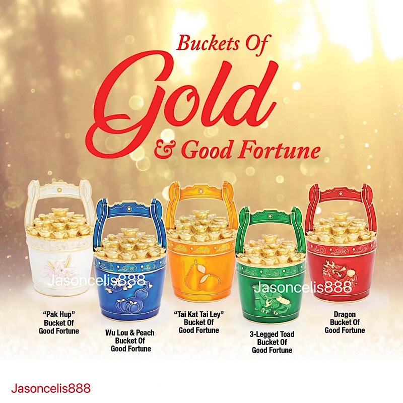 Fengshui 2024 Buckets Of Gold & Good Fortune | Shopee Philippines