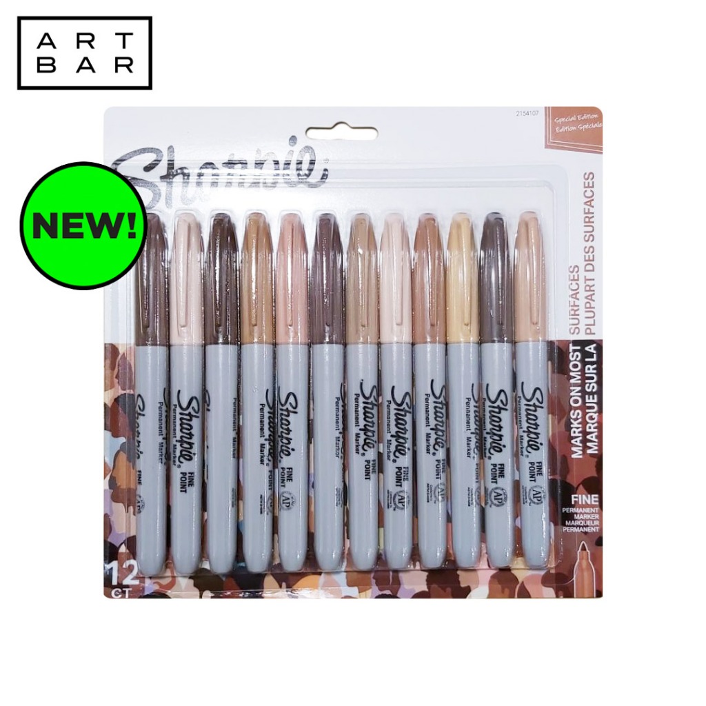 Sharpie Portrait Permanent Marker Fine 12s - Art Bar | Shopee Philippines