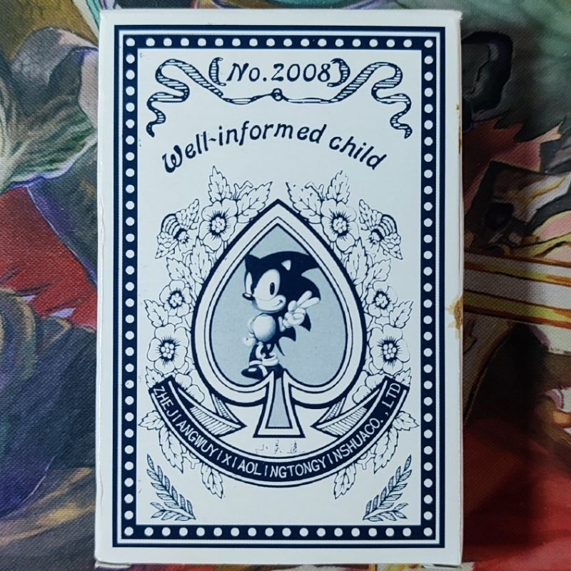 Poker Card Deck: Sonic The Hedgehog | Shopee Philippines
