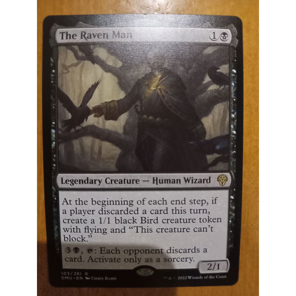 MTG The Raven Man Rare Dominaria United DMU Magic: the Gathering ...