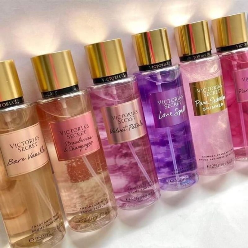 US Tester Body Mist Fragrance 250ml (Love Spell, Bare Vanilla ...