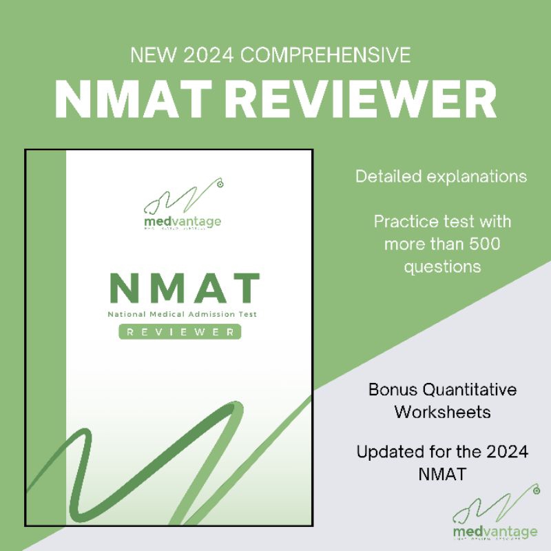UPDATED COMPLETE AND COMPREHENSIVE NMAT Reviewer 2025 by Medvantage ...
