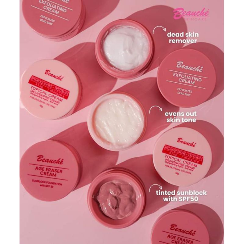 Beauche creams (Exfoliating, rejuvenating and age eraser creams ...