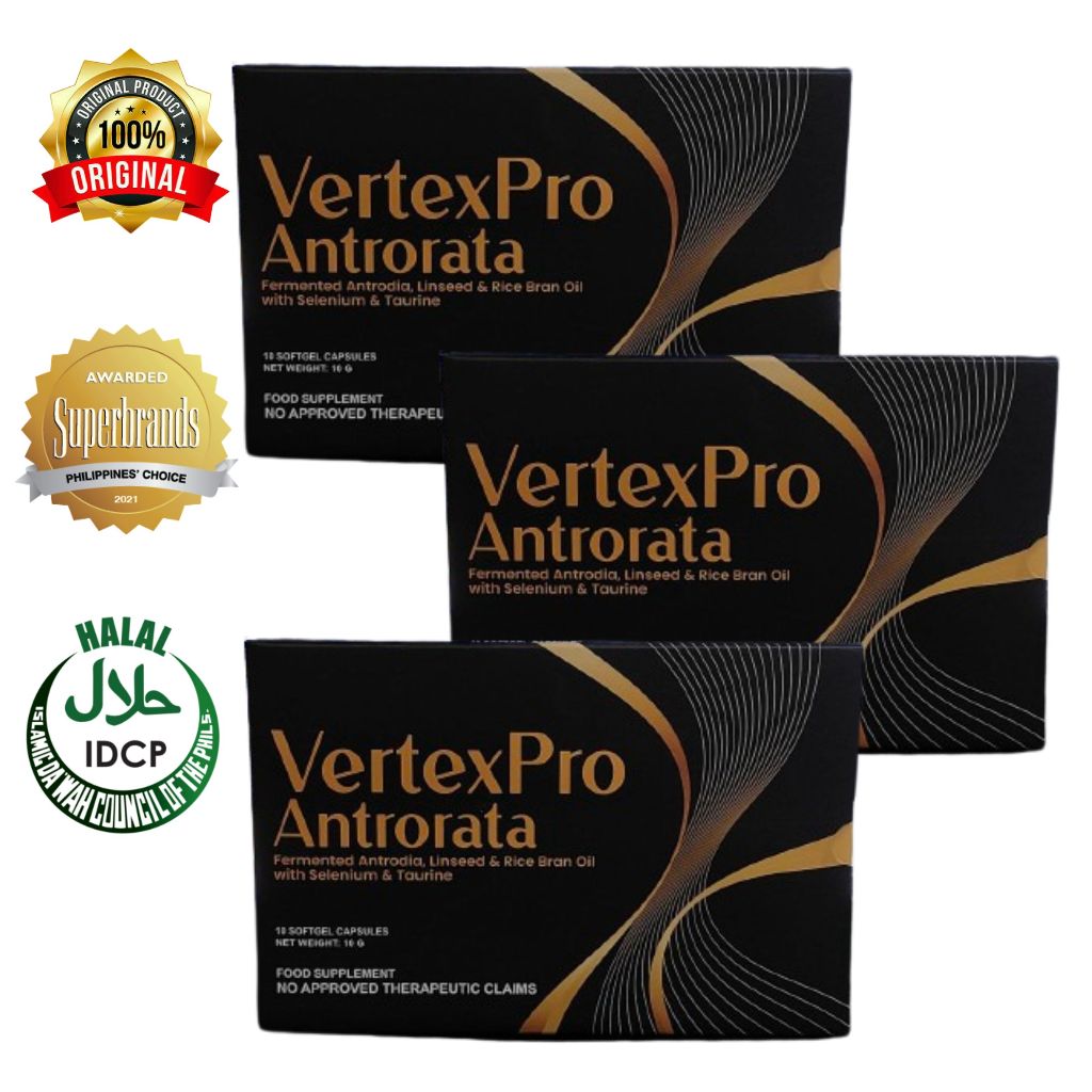 100% Authentic VertexPro Antrorata (3 boxes) | Shopee Philippines