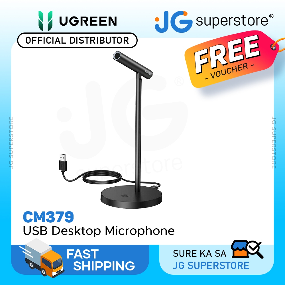 UGREEN CM379 Omnidirectional USB Desktop Mic for PC & Laptop - Windows ...