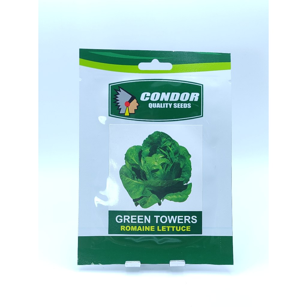 CONDOR GREEN TOWERS OPV ROMAINE LETTUCE SEEDS (1 GRAM) | Shopee Philippines