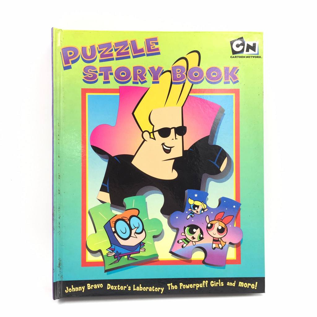 BL Johnny Bravo Power Puff Cartoon Educational Puzzle Story Book for ...